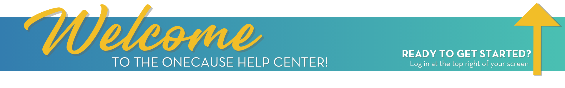 Home [support.onecause.com]